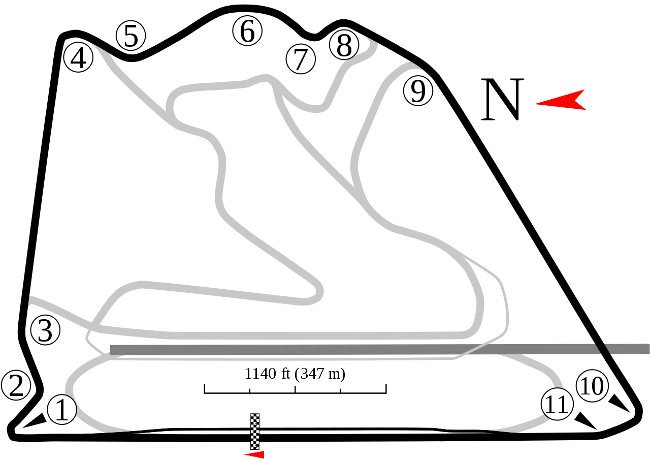 Formula 1, GP di Sakhir: il layout dell'Outer Circuit e le sue ...