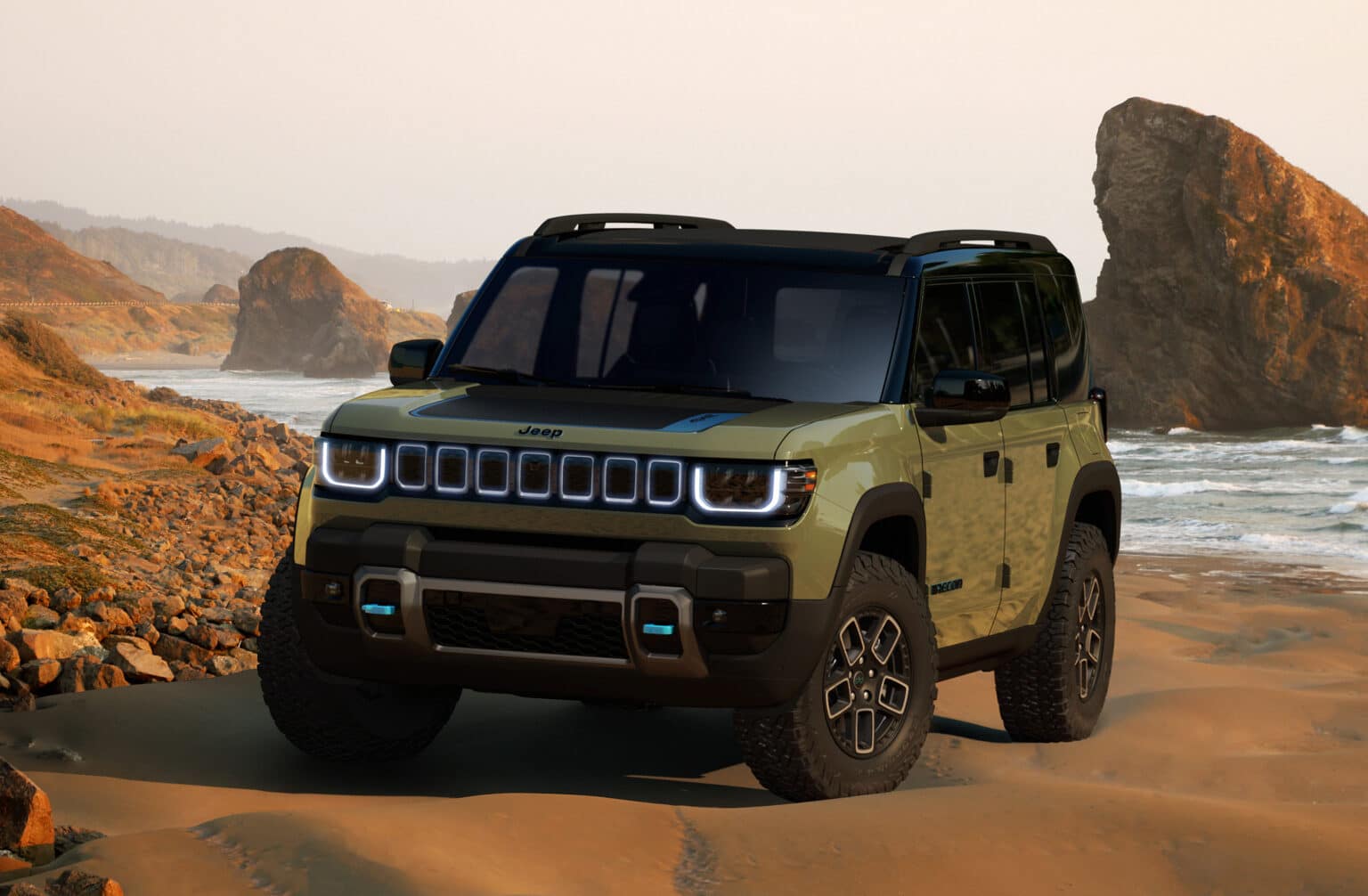 Nuova Jeep Recon, la fuoristrada 100% elettrica: tutte